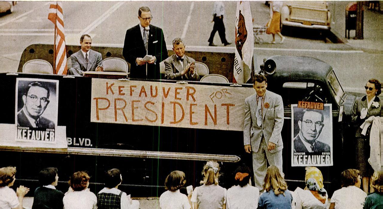 Kefauver’s Campaigns – Estes Kefauver for President